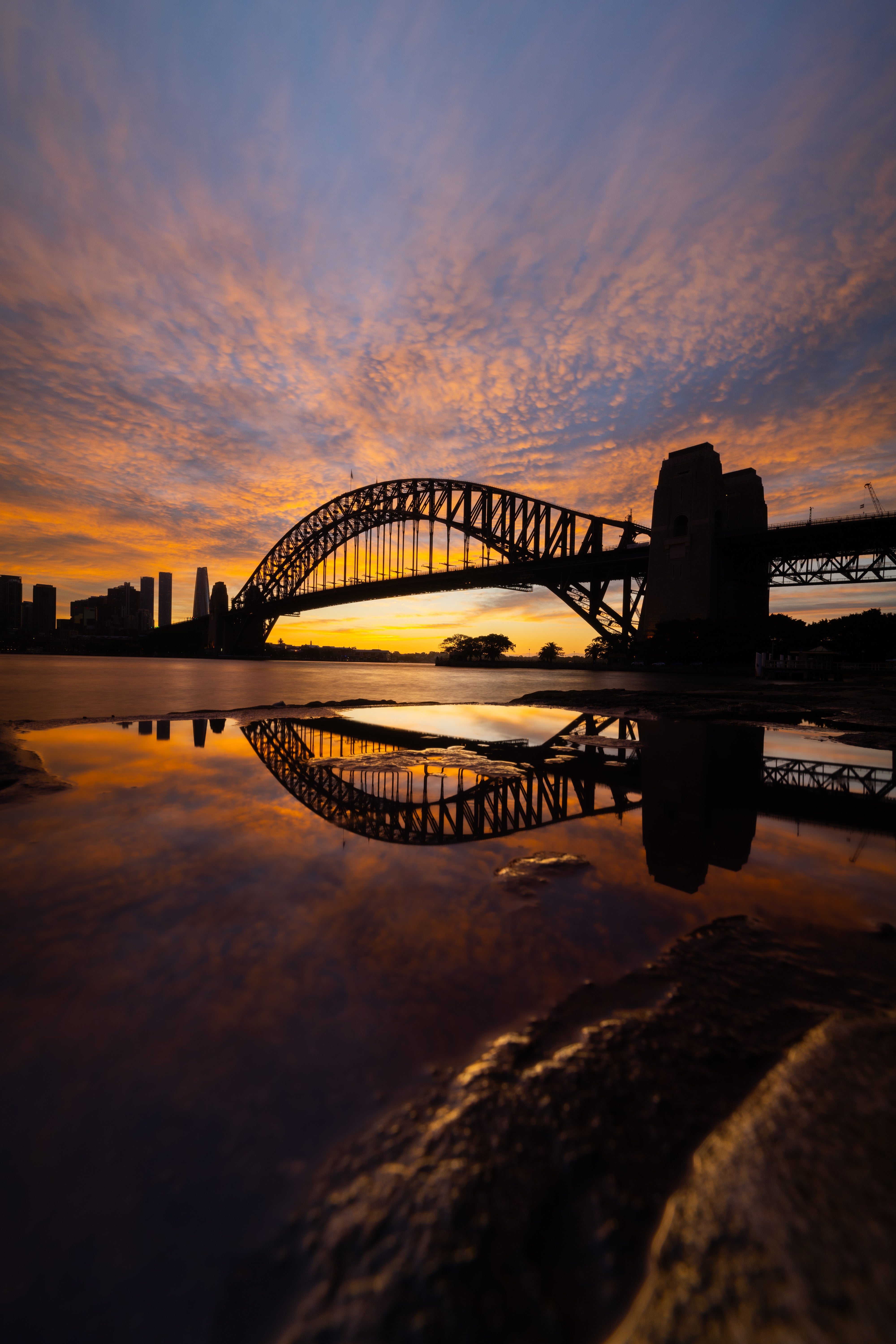 'Harbour Bridge Mirrored' Paper Print – Seansperception Photography