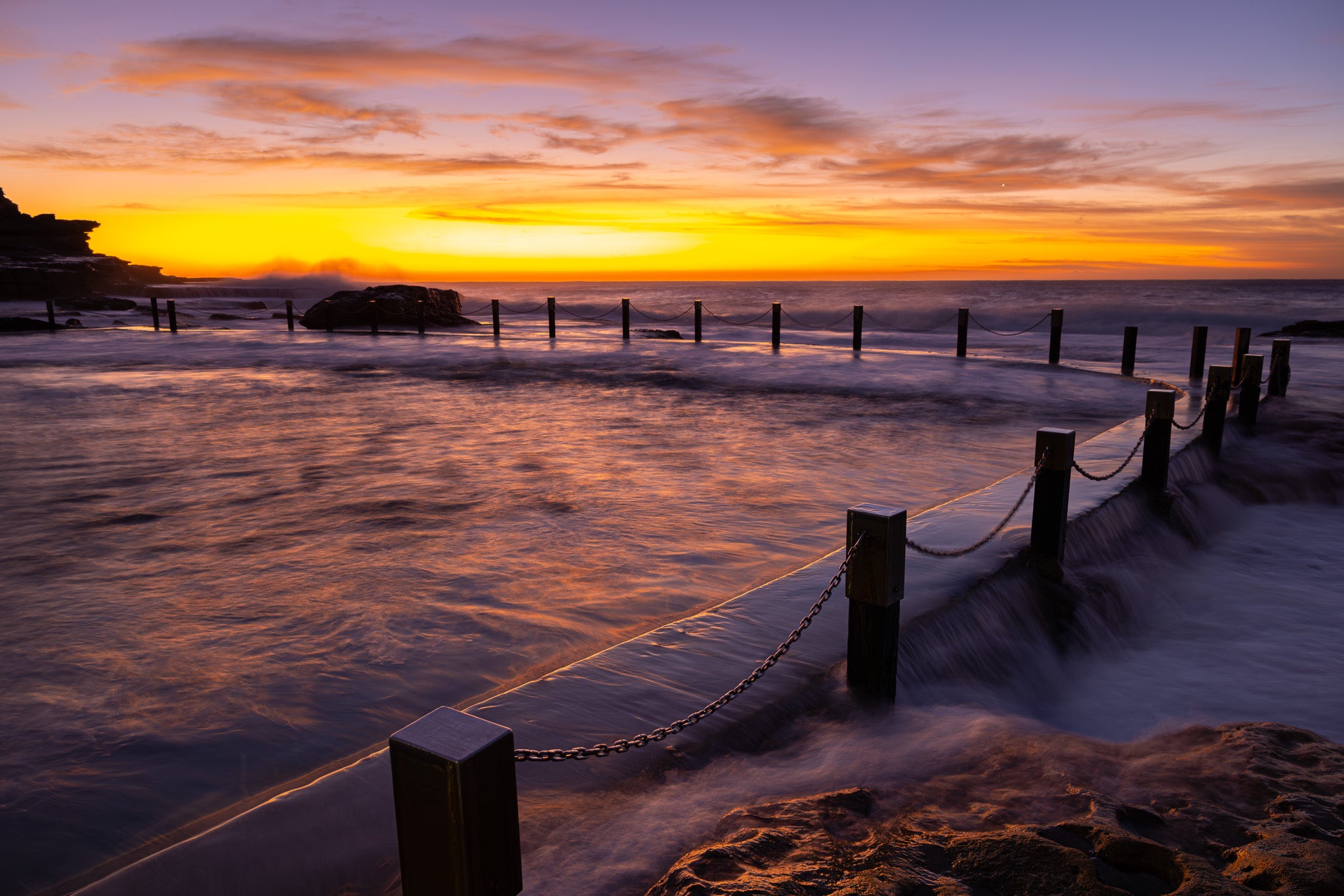 'Mahon Pool Flow' Paper Print – Seansperception Photography